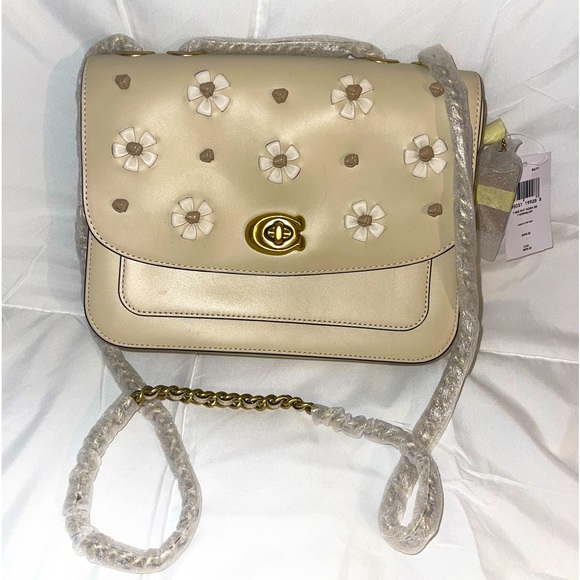 Coach | Bags | Coach Tea Rose Purse | Poshmark